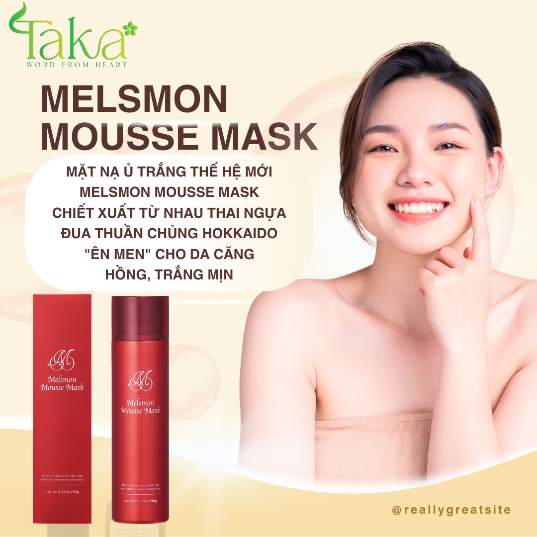 MELSMON MOUSSE MASK - TakaShop
